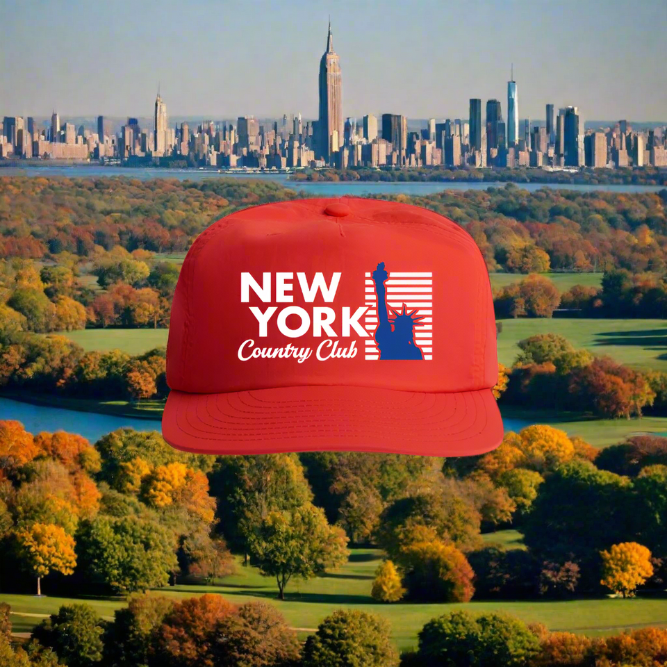 New York Country Club Nylon Snapback Cap – AOCTW