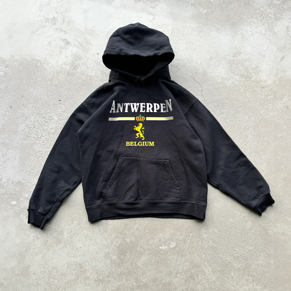 Antwerpen Black Hoodie – AOCTW
