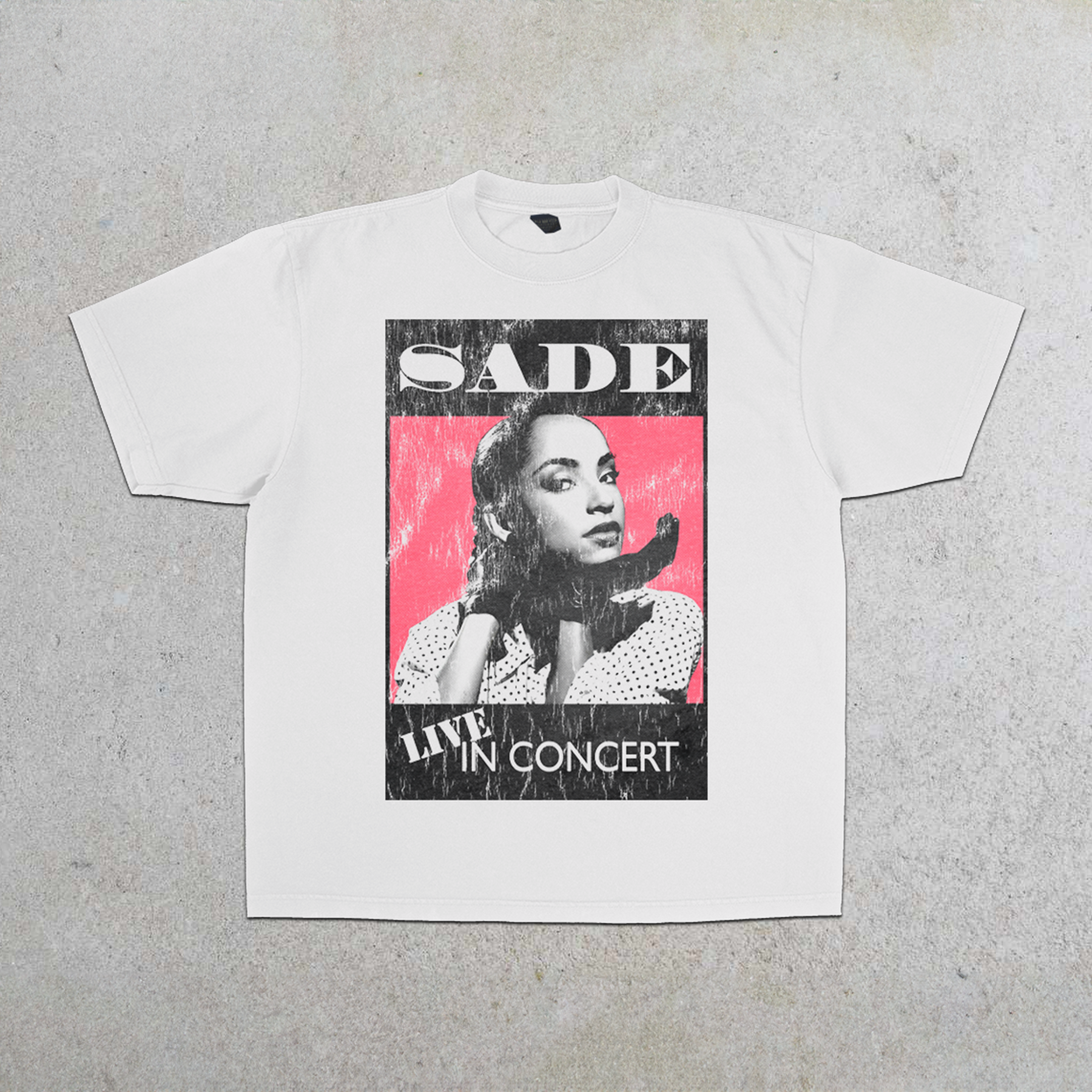 Sade White Heavy Weight T-Shirt – AOCTW