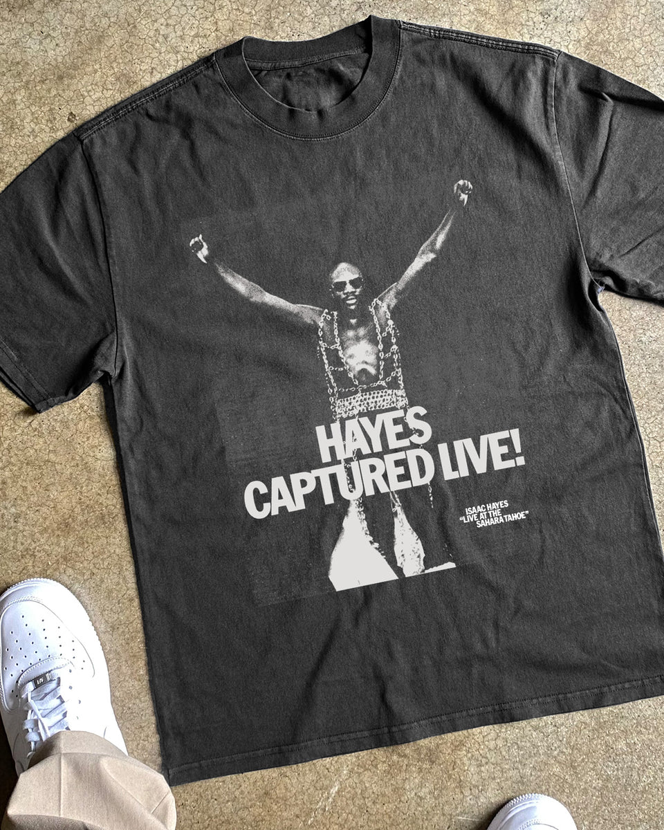 Hayes Heavyweight Black Tshirt – AOCTW